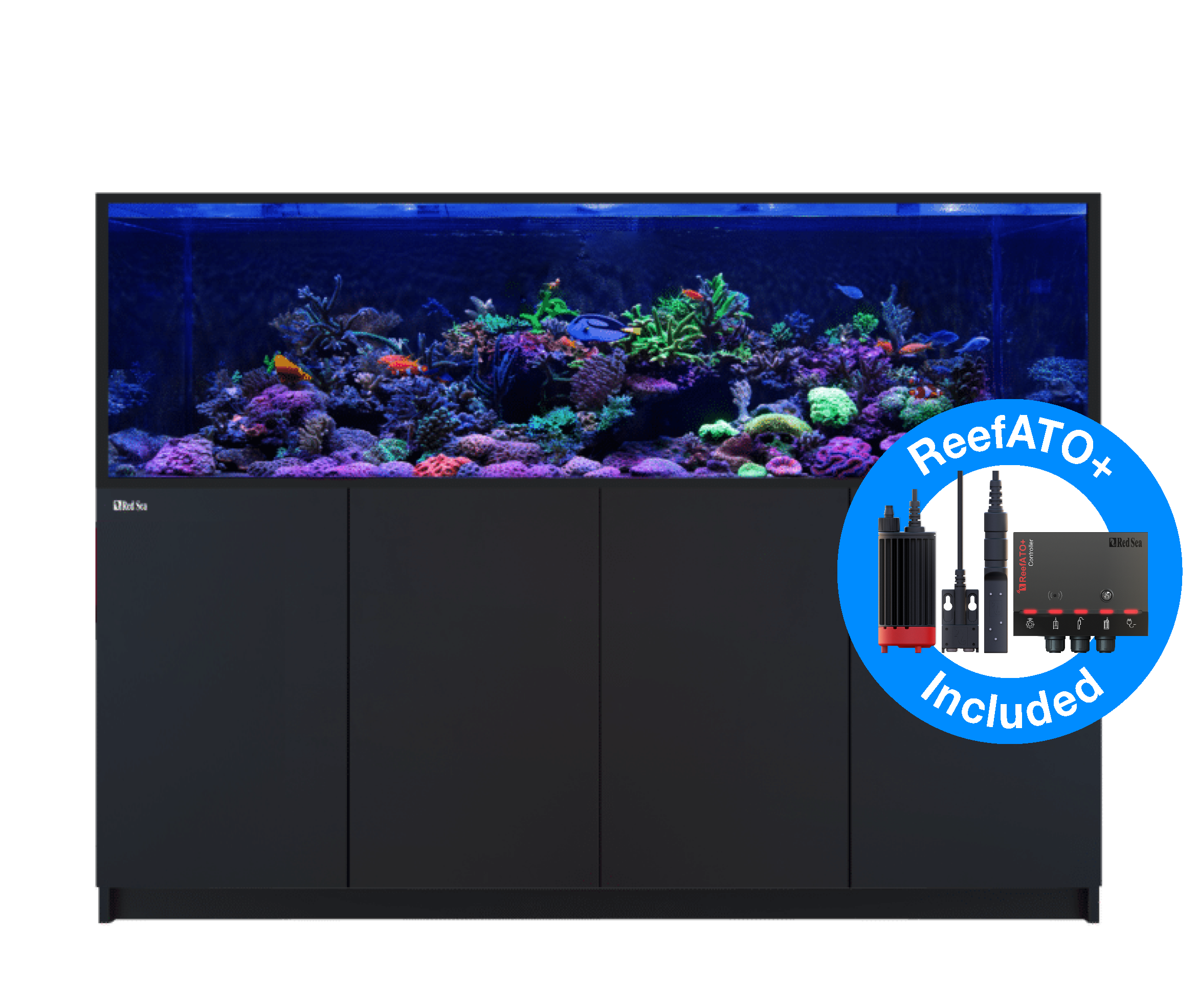 Reefer-S 850 G2+ System - 180 Gallon Premium Reef Ready Aquarium - Red ...